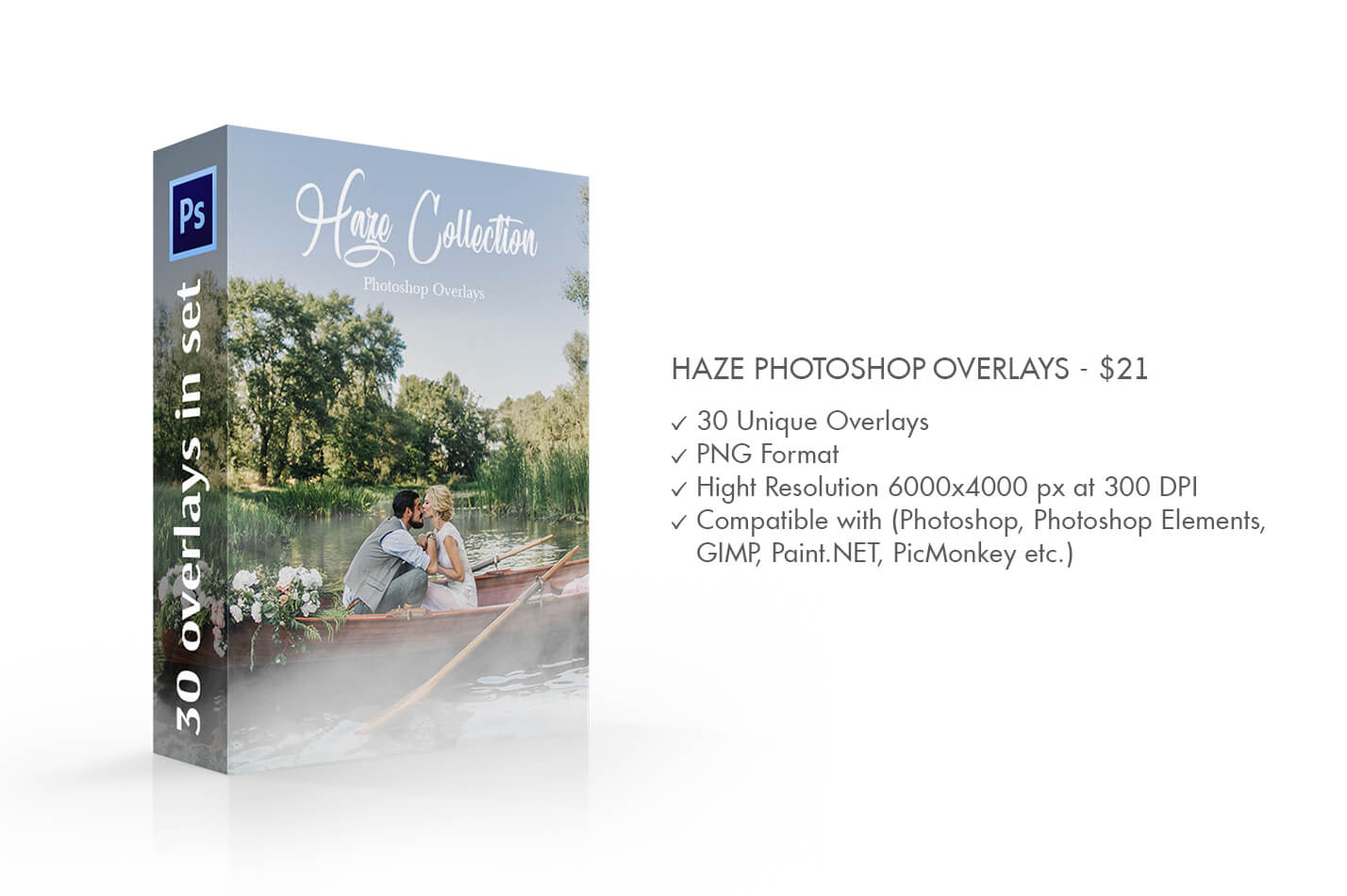 Haze Photoshop Overlays