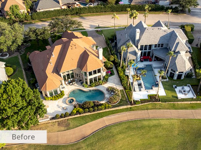Aerial Photo Editing Services for Real Estate