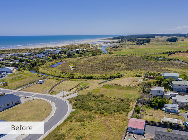 Aerial Photo Editing Services for Real Estate