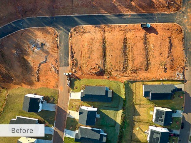 Aerial Photo Editing Services for Real Estate
