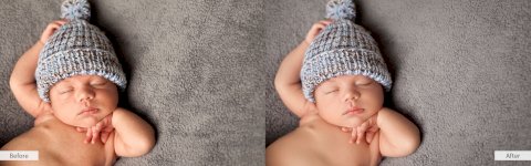 Editing Newborn Photos | Natural Baby Photo Retouching