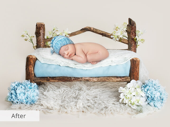 Editing Newborn Photos | Natural Baby Photo Retouching