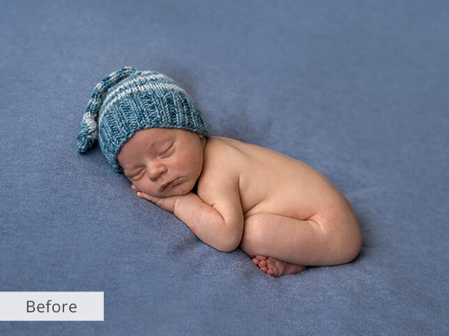 Editing Newborn Photos | Natural Baby Photo Retouching