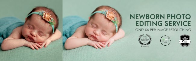 Editing Newborn Photos | Natural Baby Photo Retouching