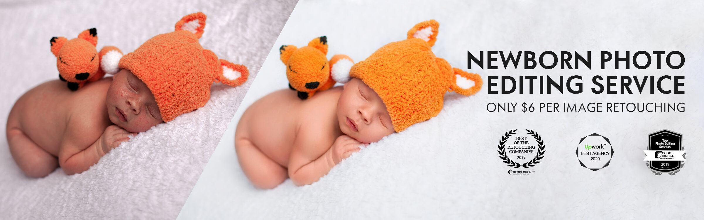 Editing Newborn Photos | Natural Baby Photo Retouching