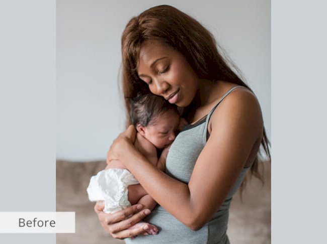 Editing Newborn Photos | Natural Baby Photo Retouching