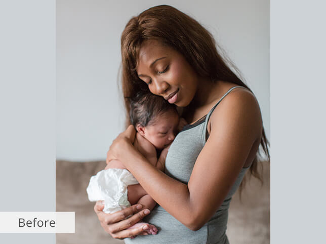 Editing Newborn Photos | Natural Baby Photo Retouching