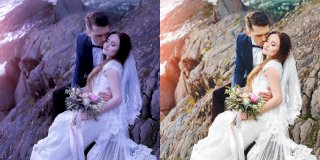 Retouched Photos Before and After