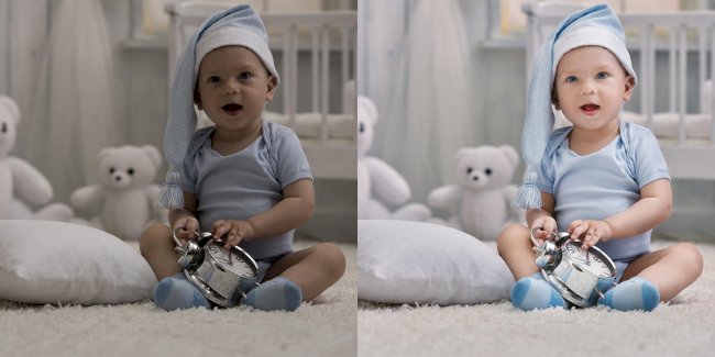 Retouched Photos Before and After