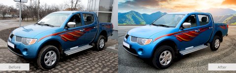 #1 Car Photography Retouching Services | Online Car Photo Editors