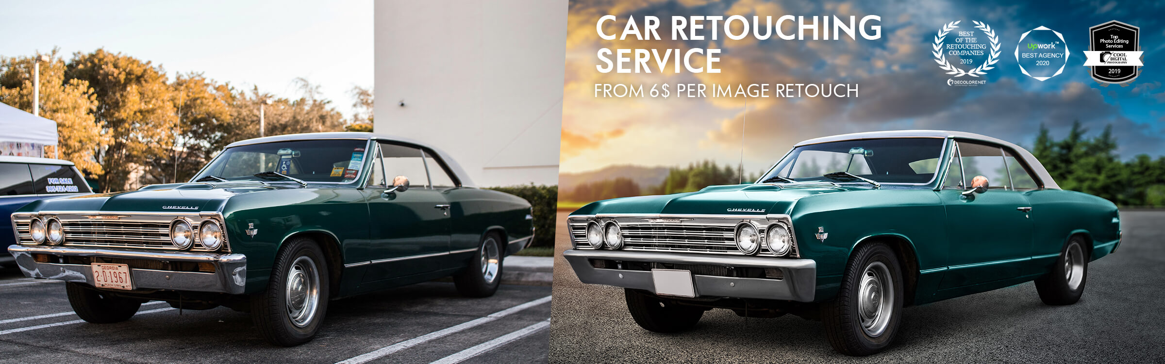 #1 Car Photography Retouching Services | Online Car Photo Editors