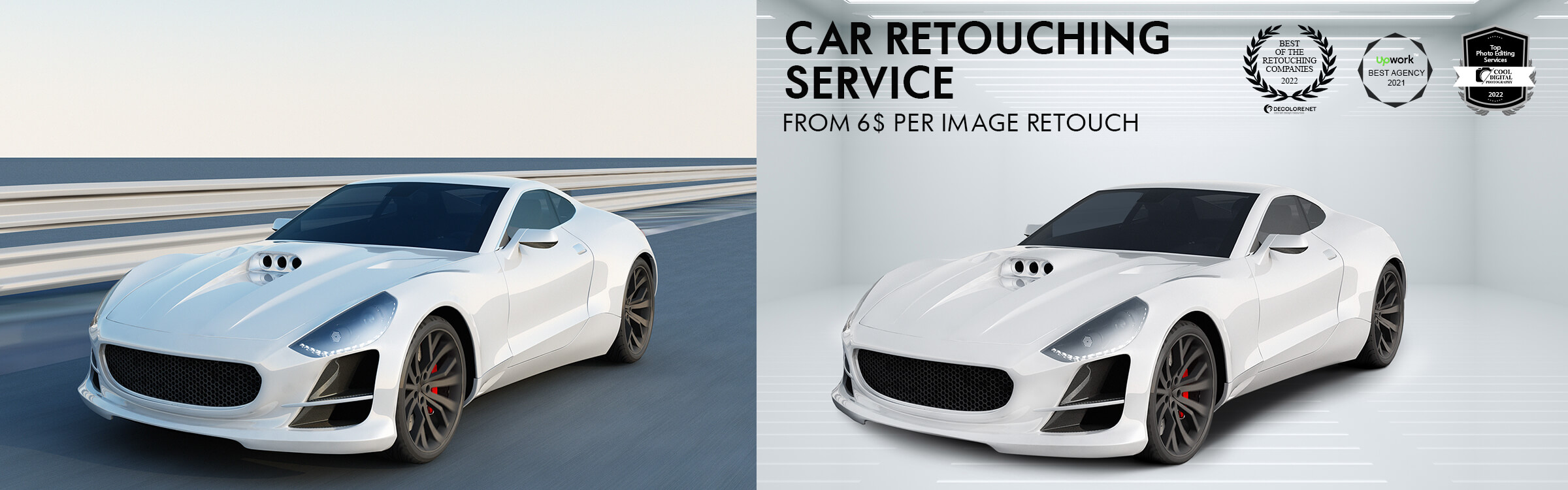 #1 Car Photography Retouching Services | Online Car Photo Editors