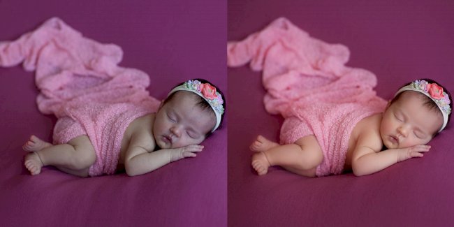 Editing Newborn Photos | Natural Baby Photo Retouching