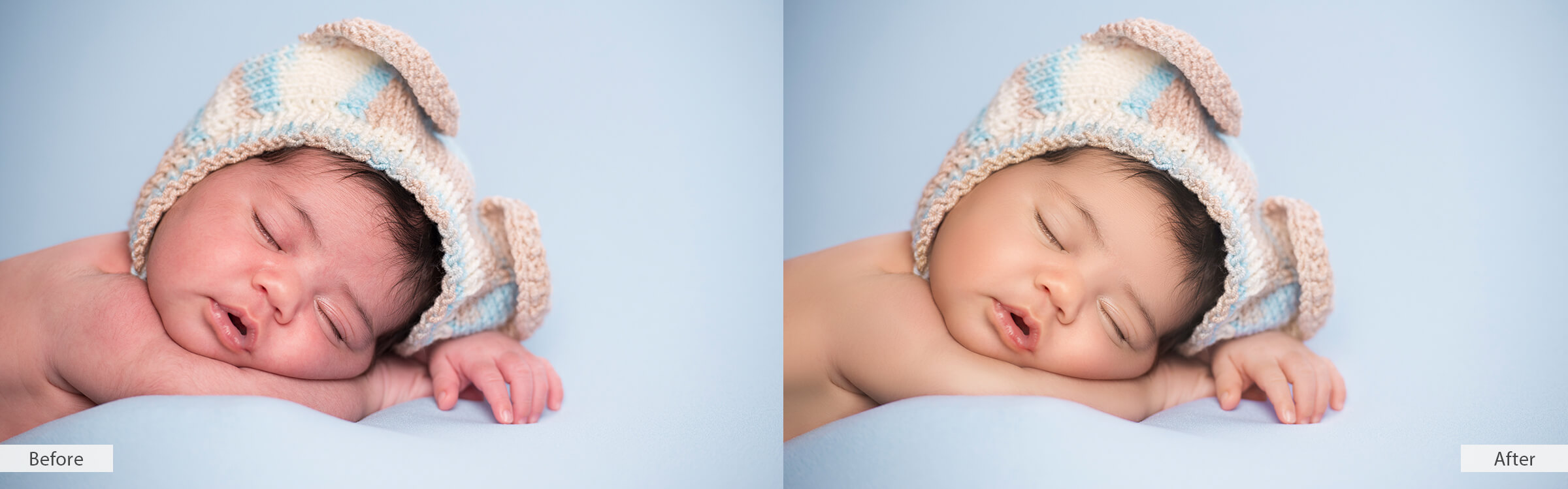 Editing Newborn Photos | Natural Baby Photo Retouching