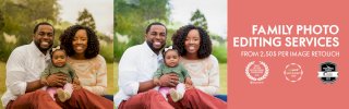 Family Photo Editing Service | Professional Family Photo Editors