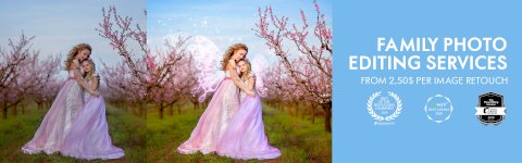 Family Photo Editing Service | Professional Family Photo Editors