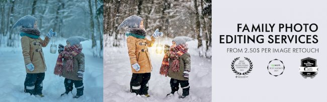 Family Photo Editing Service | Professional Family Photo Editors