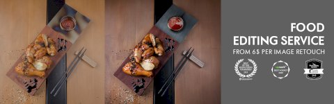 #1 Food Photography Editing Service | Online Food Retouching Service