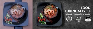 #1 Food Photography Editing Service | Online Food Retouching Service