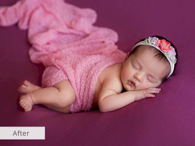 Editing Newborn Photos | Natural Baby Photo Retouching