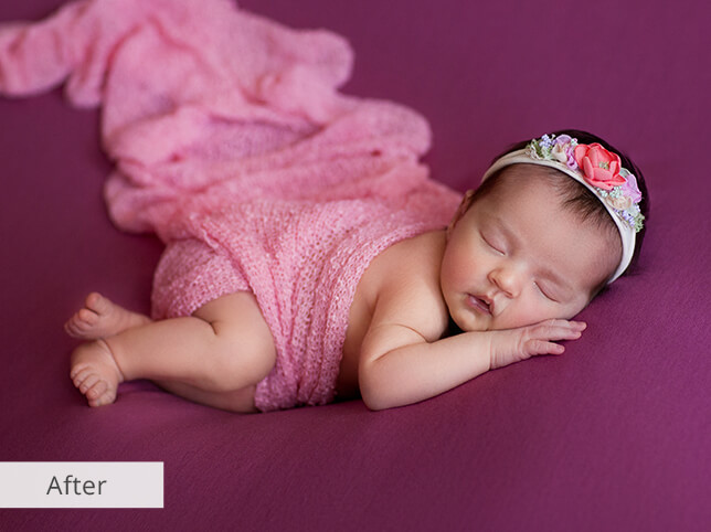 Editing Newborn Photos | Natural Baby Photo Retouching