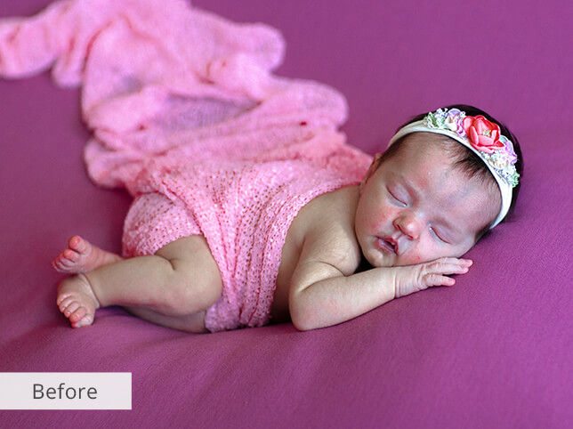 Editing Newborn Photos | Natural Baby Photo Retouching