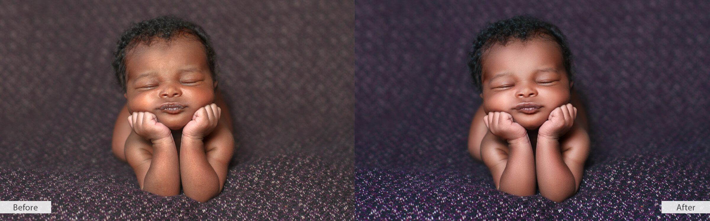 Editing Newborn Photos | Natural Baby Photo Retouching