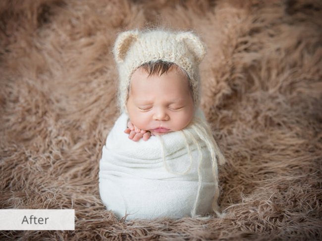 Editing Newborn Photos | Natural Baby Photo Retouching