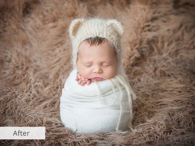 Editing Newborn Photos | Natural Baby Photo Retouching