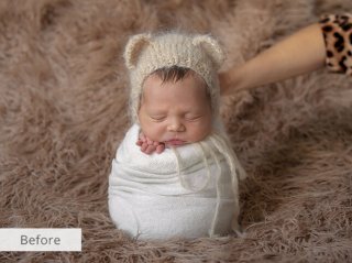 Editing Newborn Photos | Natural Baby Photo Retouching