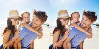 Retouched Photos Before and After