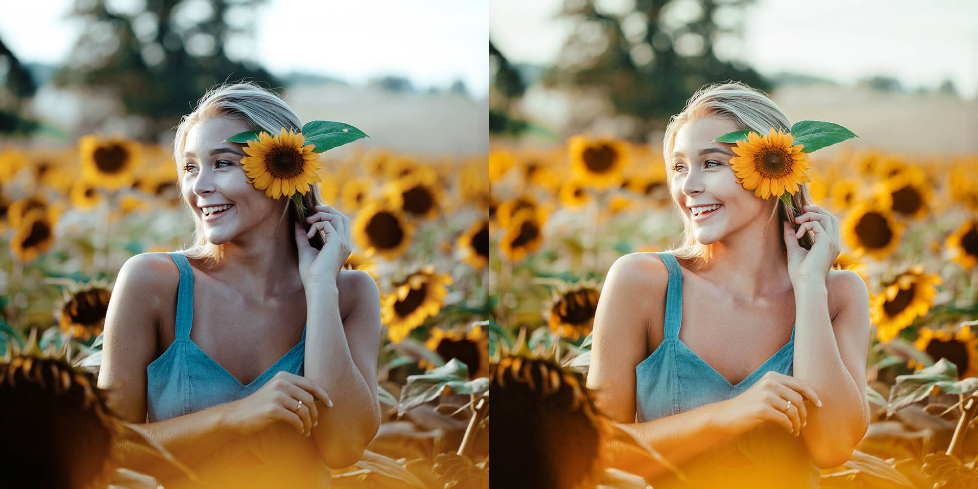 Retouched Photos Before and After