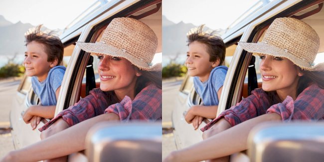 Retouched Photos Before and After