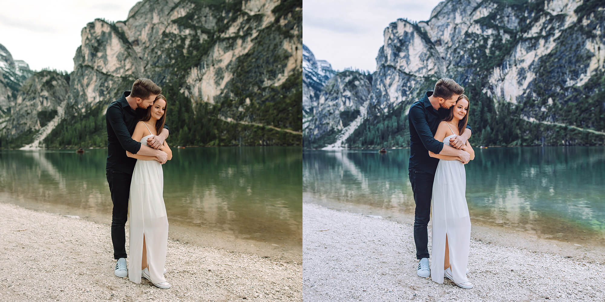 Retouched Photos Before and After