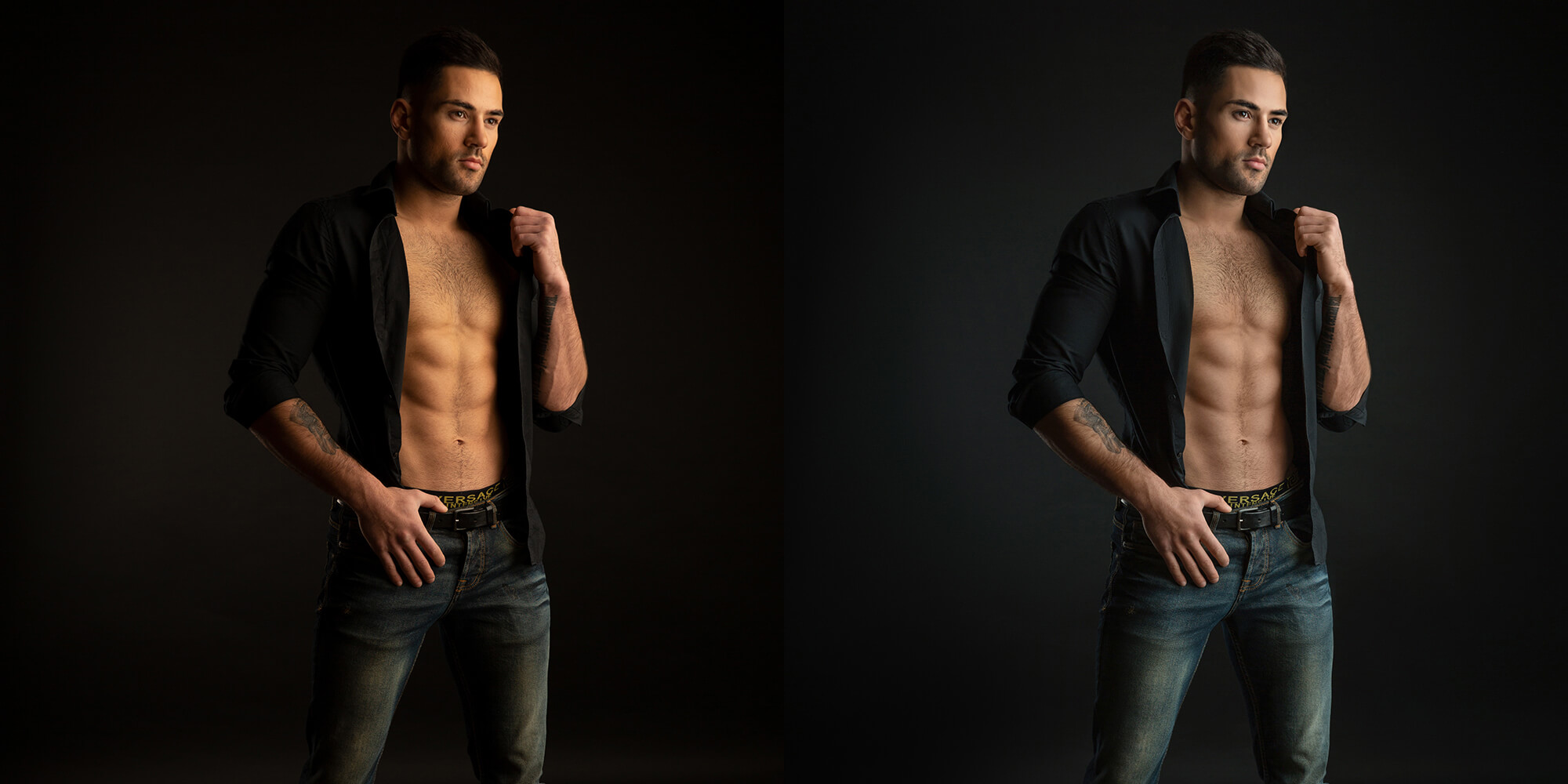 Retouched Photos Before and After