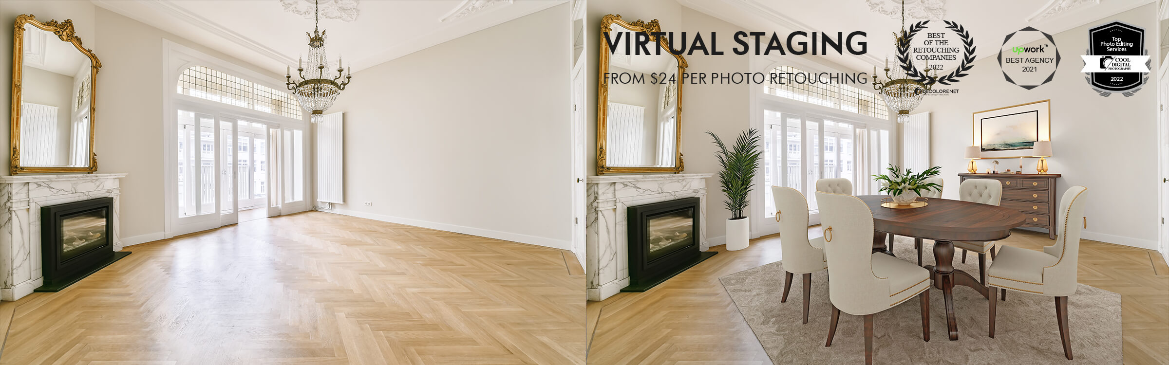 Virtual Staging Services for Real Estate