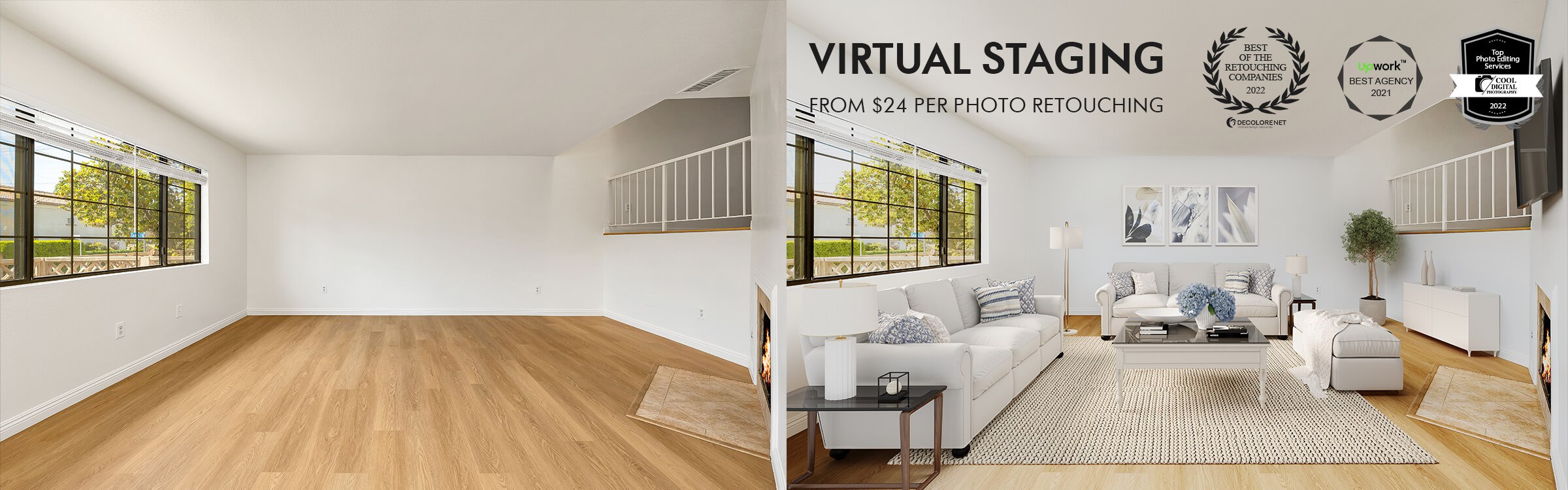 Virtual Staging Services for Real Estate