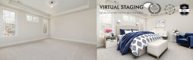 Virtual Staging Services for Real Estate